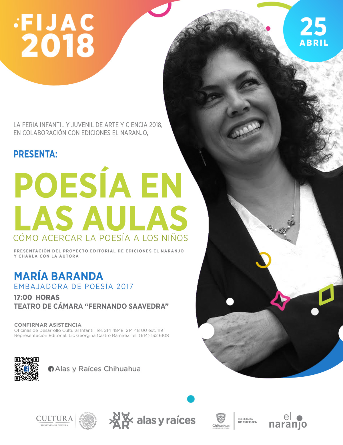 Conferencia “Poesía en las aulas, cómo acercar la poesía a los niños ...