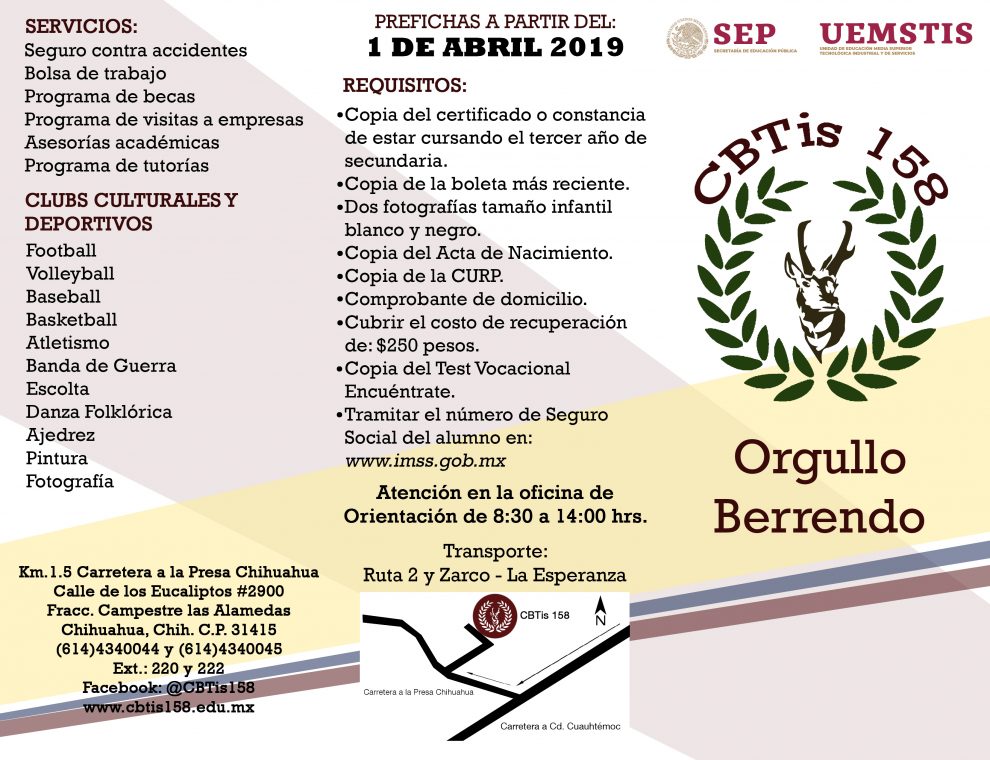 Invita el CBTIS 158 a los jóvenes chihuahuenses a integrarse para ...