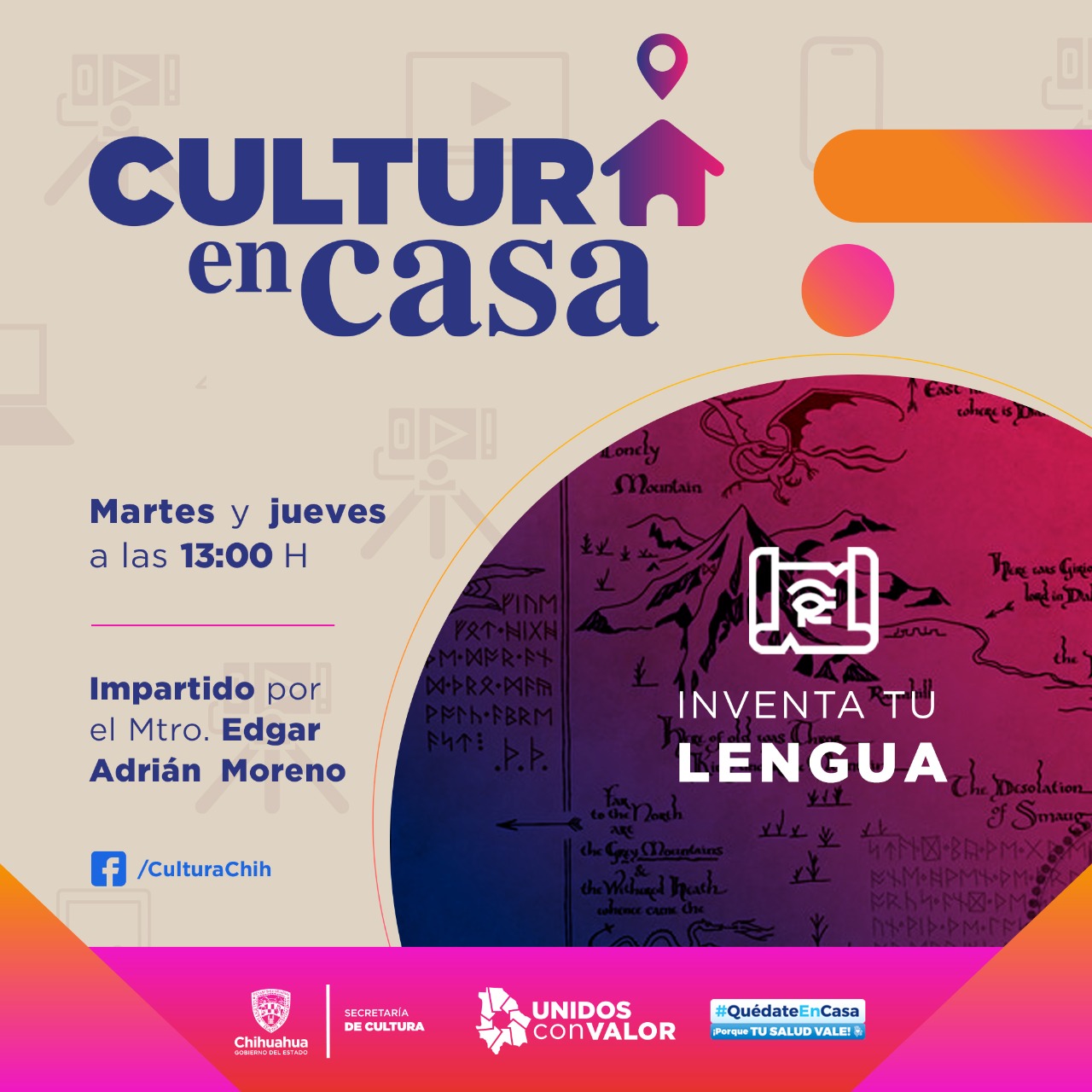 Invita Secretaría de Cultura de Chihuahua al taller en línea – Notitodo Invita Secretaría de Cultura de Chihuahua al taller en línea – Notitodo
