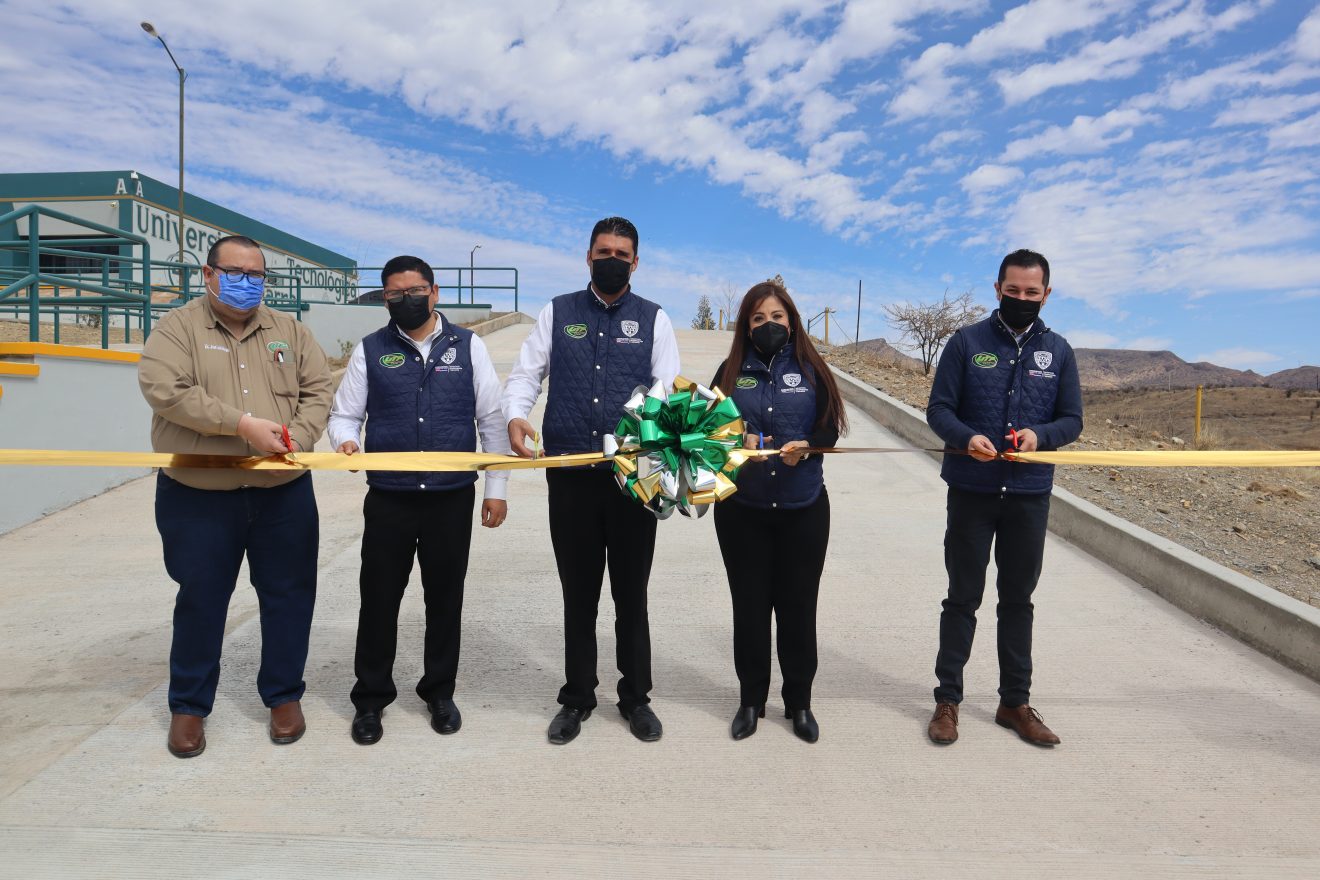 Inauguran carril de acceso vehicular en la Universidad Tecnológica de ...