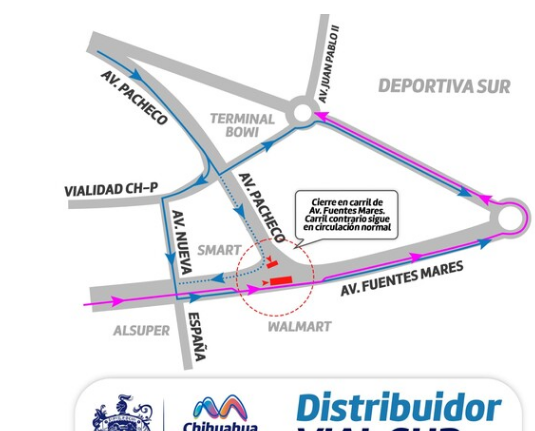 ¡Aviso! Cerrarán avenida Pacheco y Fuentes Mares por colocación de losa ... ¡Aviso! Cerrarán avenida Pacheco y Fuentes Mares por colocación de losa ...