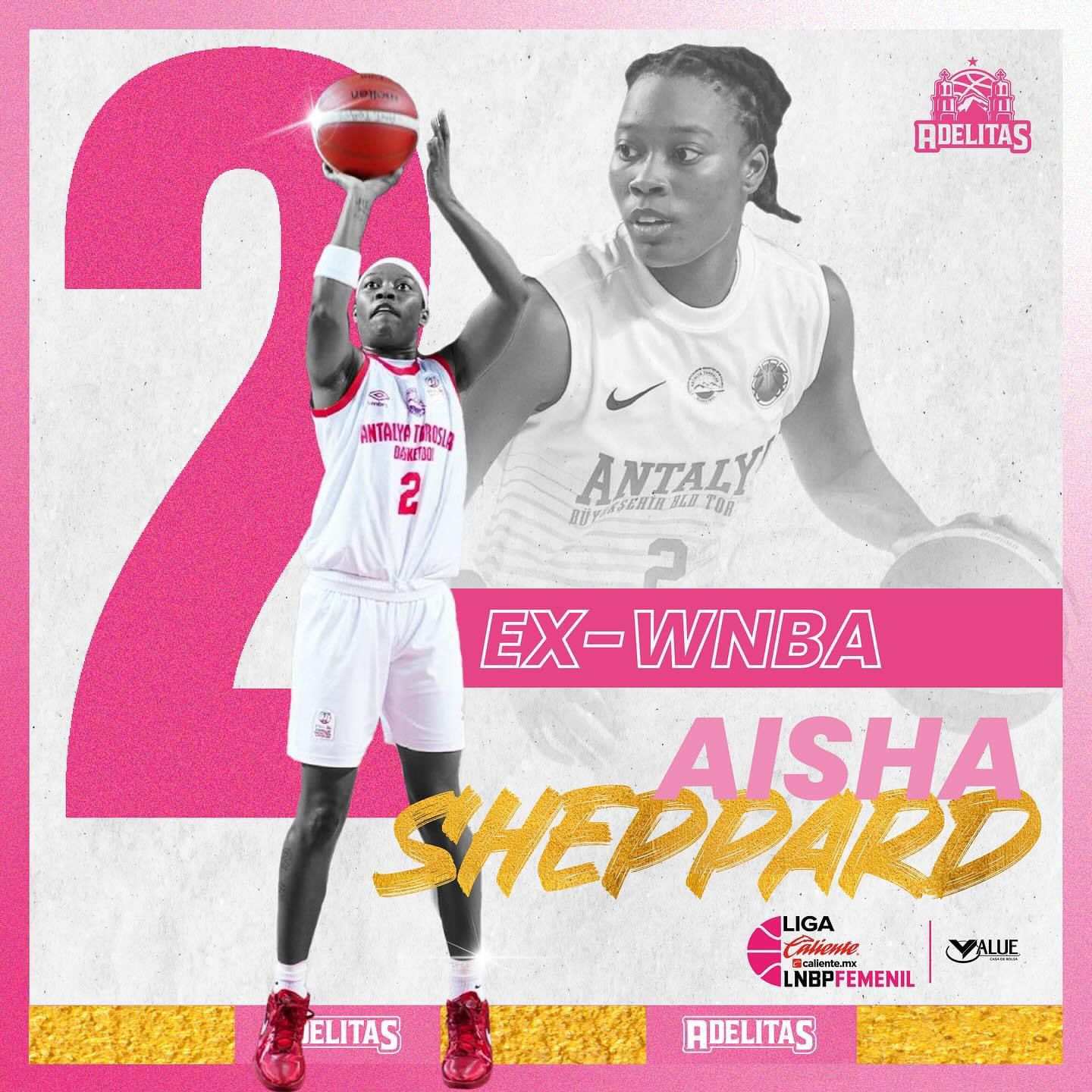 EX WNBA AISHA SHEPPARD JUGARÁ PARA LAS ADELITAS – Notitodo